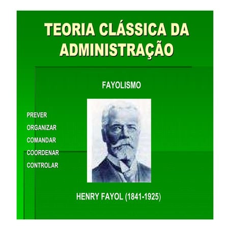 Fayolismo | PDF