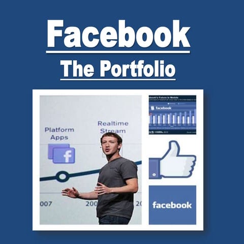 Facebook portfolio | PPTX