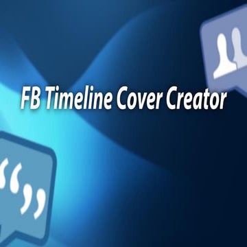 FB Timeline Cover Creator: Squeezemobi Bonus Presentation | PPT