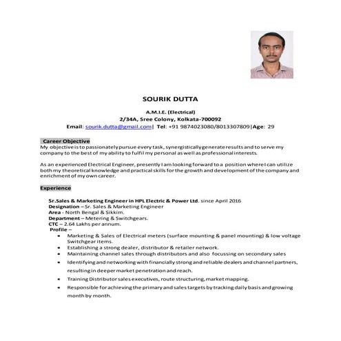 Ankit Resume - 1 | DOCX