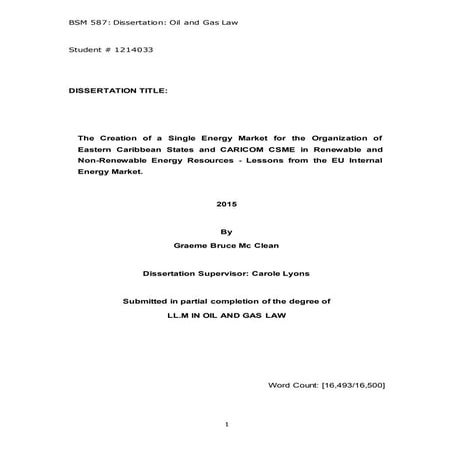 OIL AND GAS LLM-DISSERTATION-FINAL-G.B.McClean -(2) - Ariel version-1 ...