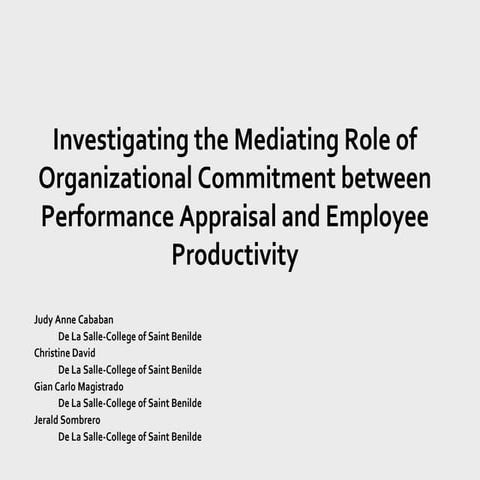 FINAL THESIS POWERPOINT | PPT