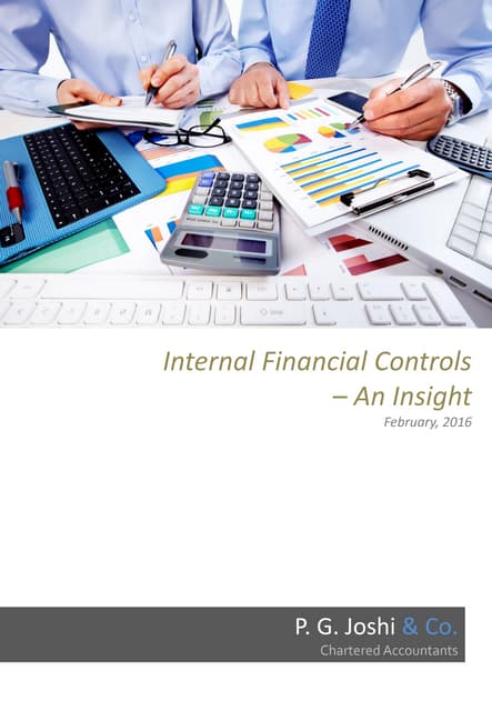 IFC - Internal Financial Control | PPTX | Business Utilities | Business