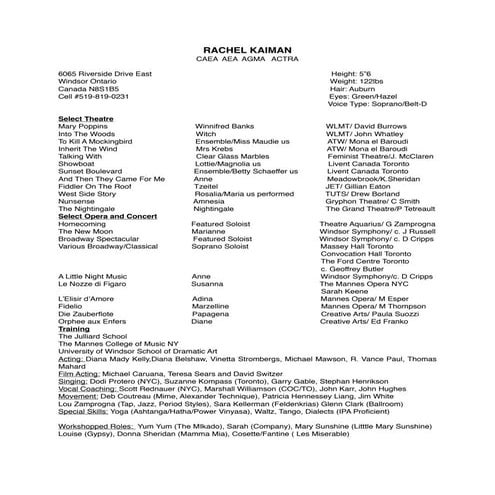 Working Resume 2 | PDF