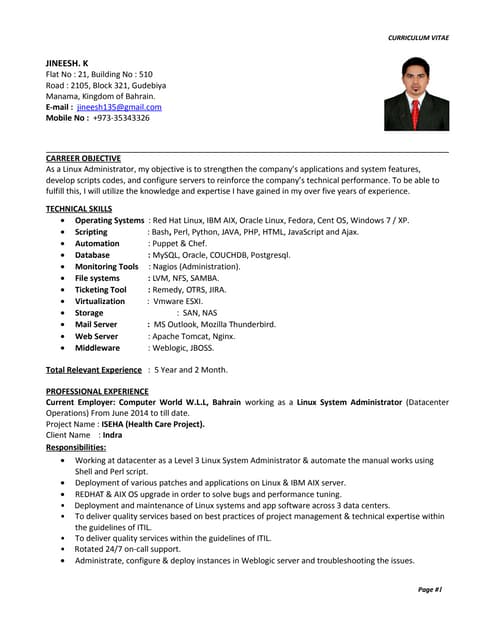 mahesh resume | DOCX