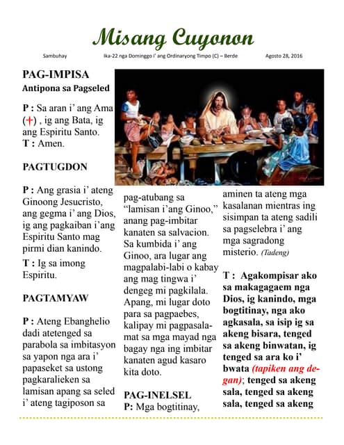 Bisita Iglesya Prayer | PDF