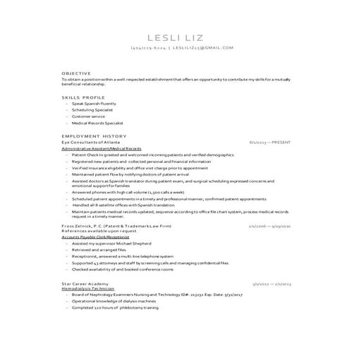 Resume Updated | DOCX