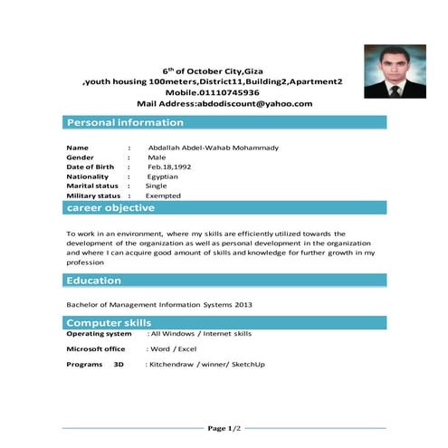 CV. Abdallah | DOCX