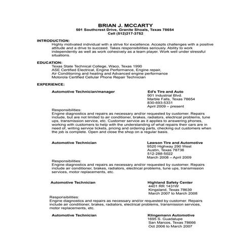 Lisa resume | DOCX