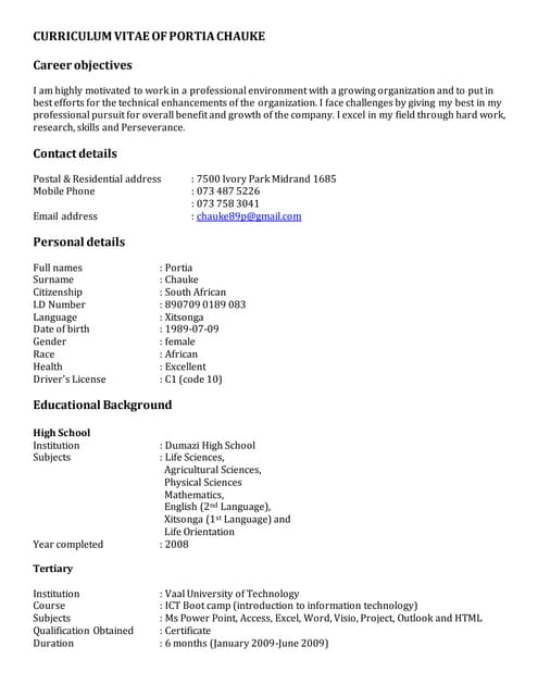 Statement of suitability | DOCX