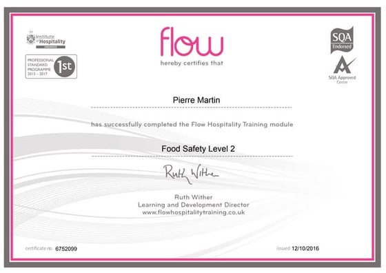 certificate FOOD ALLERGENS | PDF | Food Allergies | Food & Drink