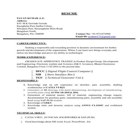 new resume | PDF
