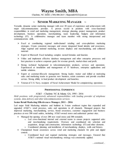 Duane Tinklenberg base resume | PDF