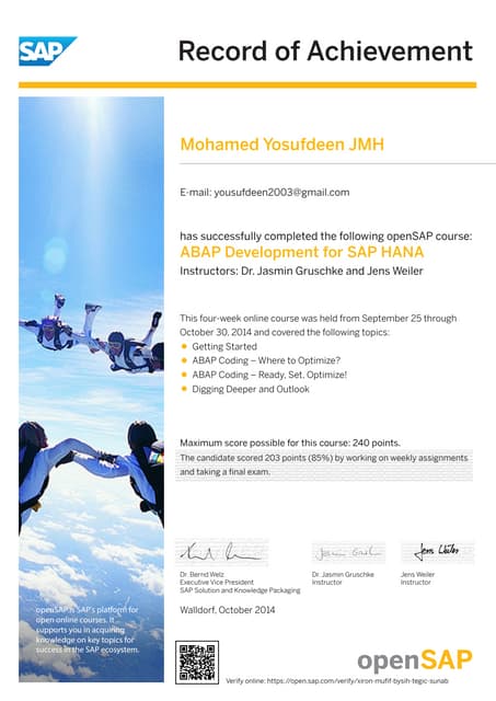 Sap controlling module training by odaiah pelley | PPTX | Education