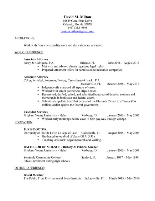 Brad Krupicka Resume | PDF