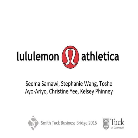 Lululemon Valuation | PDF
