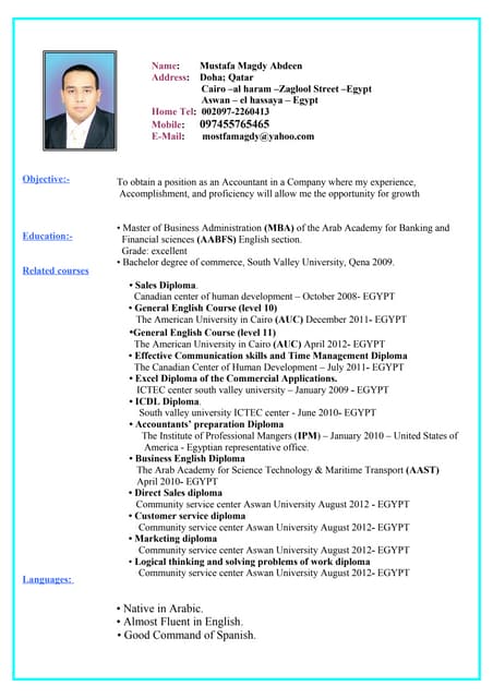 Fadi Abedrabboh CV - Dec. 2015 | DOC