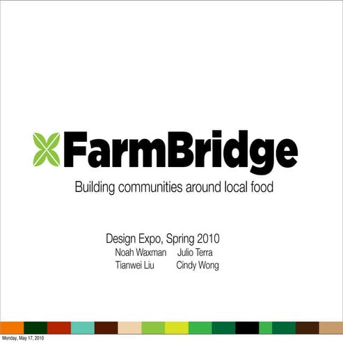 Design Expo: FarmBridge | PDF | Agriculture | Industries