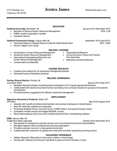 AlexisW Resume | PDF
