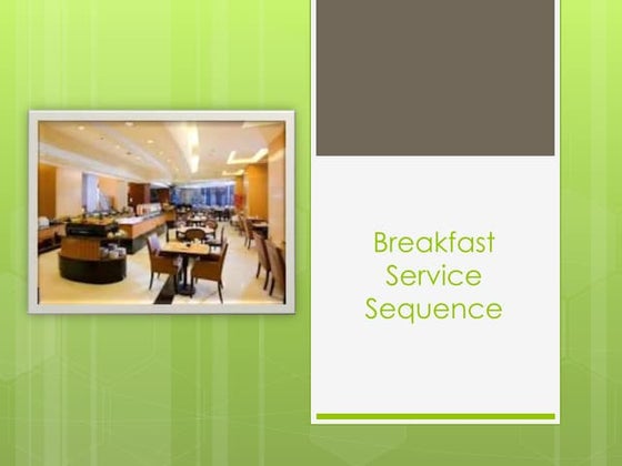 Sequence of service | PDF