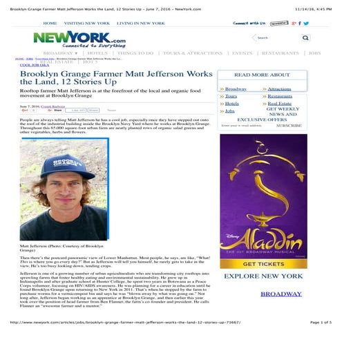 NewYork.com Matt Jefferson Q&A | PDF