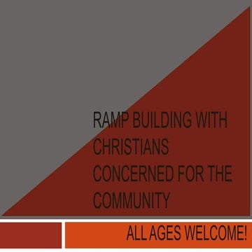 ADA PED RAMPS PRESENTATION | PPT