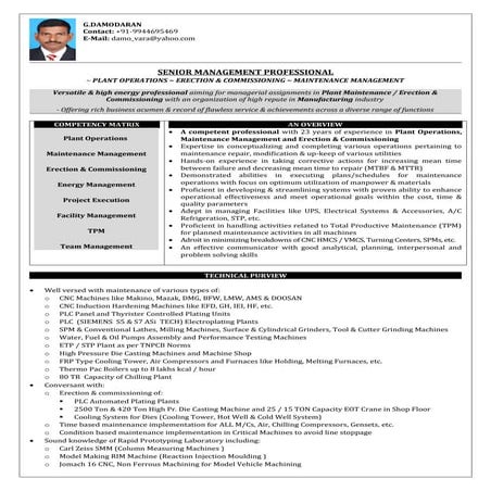 Curriculum Vitae - Kenneth | PDF