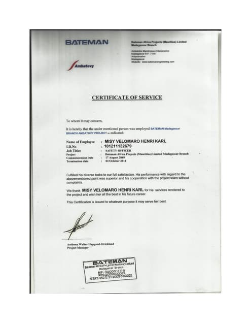 GCC certificate | PDF