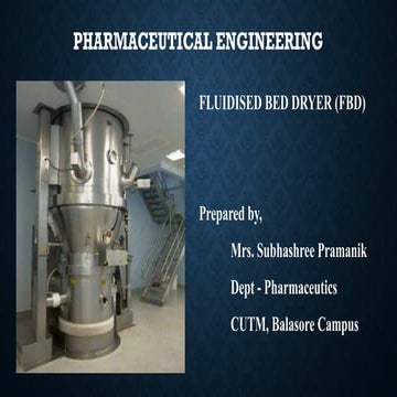 Pharmaceutical Engineering Theory Notes-1 | PPTX