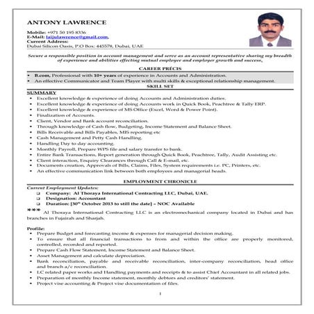 Gopal Resume | DOCX