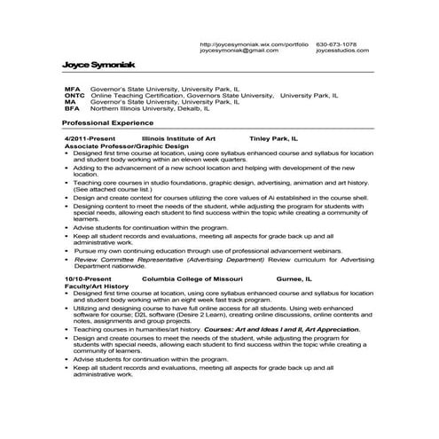 Anne Fizzard Illustration Video Resume | PDF