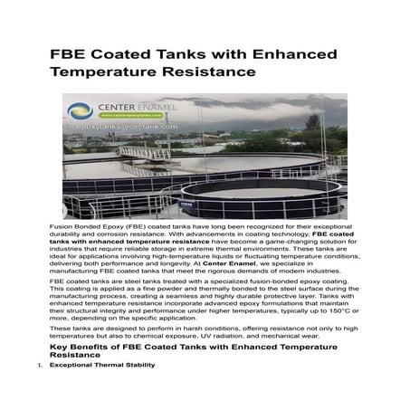Using FBE Coating Tanks as Petrochemical Storage Tanks (1).docx