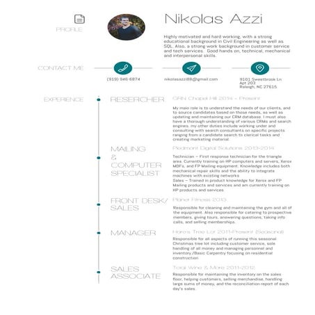 Nik Azzi Resume | PDF