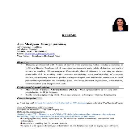 CV ANN (1) | DOCX
