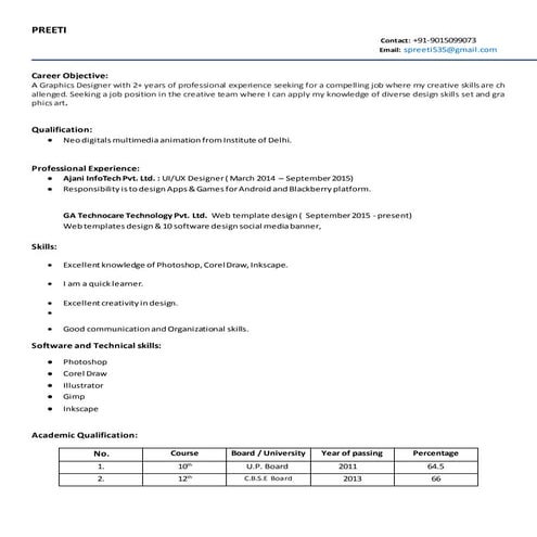 prabhakaran resume | DOCX