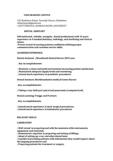 KRISTINA D DOCKINS Resume 1 | DOC