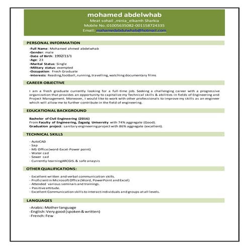Khalid CV, pdf | PDF