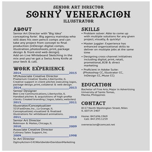 SV Resume Mar2016 | PDF