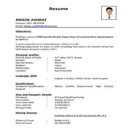 Sharon Mari resume | DOC