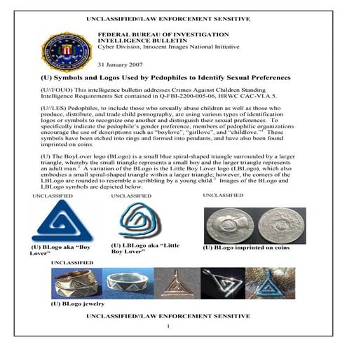Symbols And Logos Used By Pedophiles To Identify Sexual Preferences ...