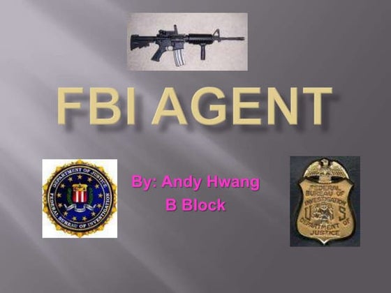 Fbi Agent Power Point | PPT | Crime & Harmful Acts to Individuals ...