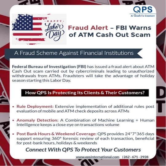 FBI Warns Rising ATM Cash Out Scam - Fraud Alert! | PDF
