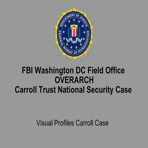 NSA Fort Meade = OVERARCH = Carroll Maryland Trust = FBI Homeland ...