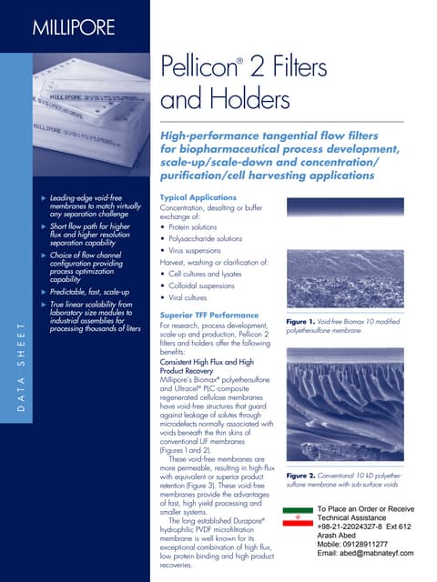 Ultrafiltration Diafiltration Process Development of High Concentration ...