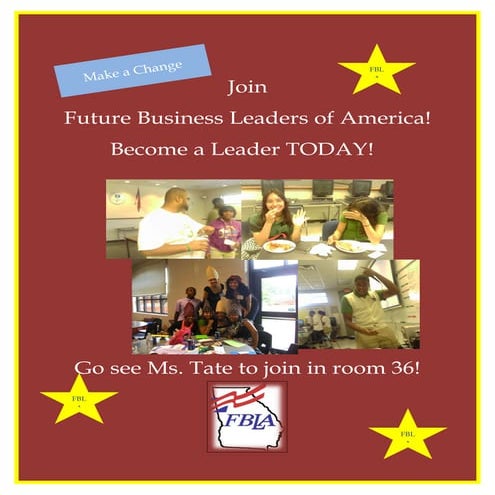 Fbla membership frenzy poster | DOC