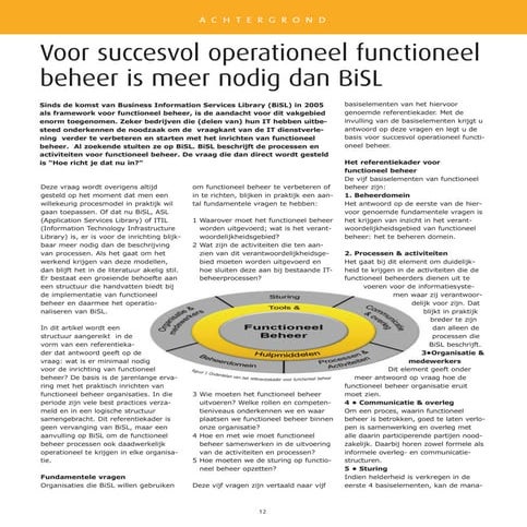 FB Magazine 2010 01 - Voor het professionaliseren van functioneel beheer is meer nodig dan BISL ...