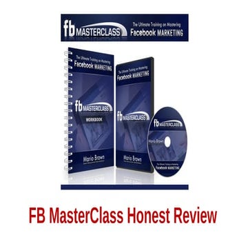 Fb MasterClass Reviews | PPT