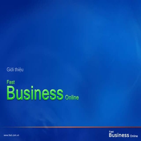 Fast Busines Online | PPTX