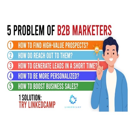 5 Problem of B2B Marketers | PPT