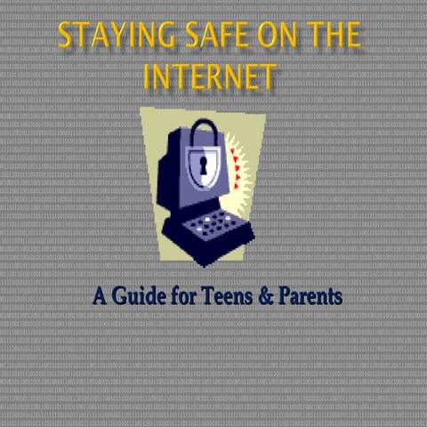Staying safe on_the_internet_presentation (2) | PPT